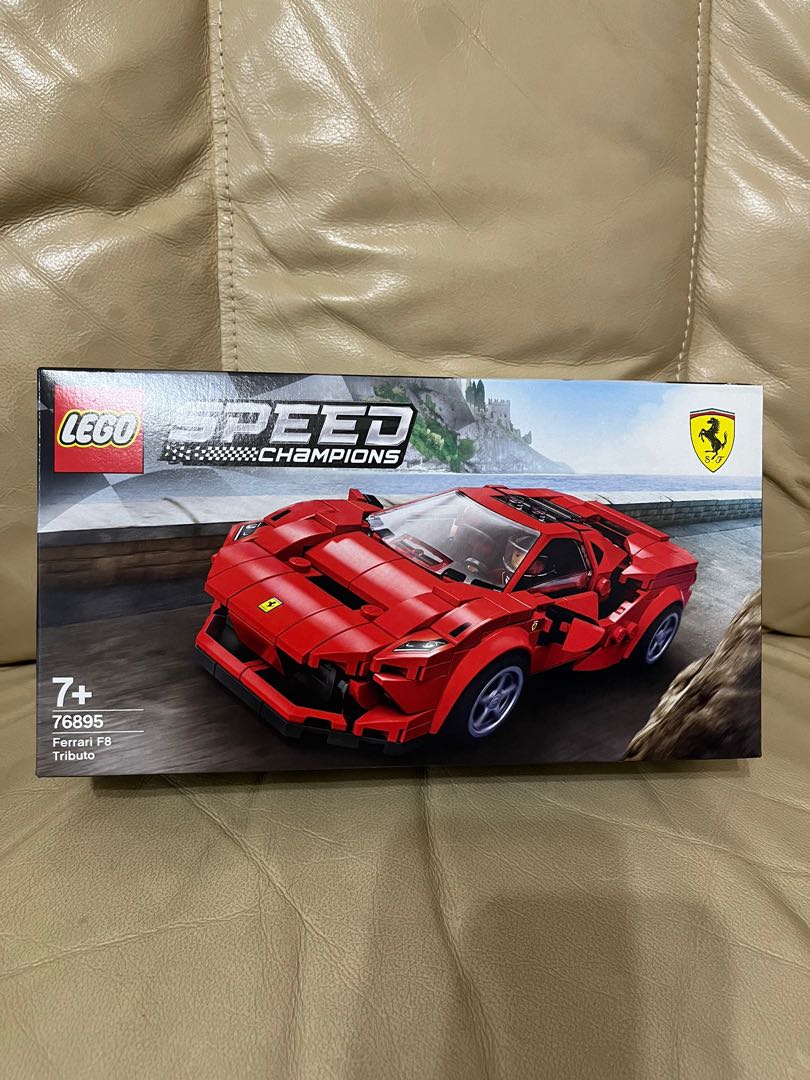Lego 76895 Ferrari F8 Tributo Speed Champions, 興趣及遊戲, 玩具 & 遊戲類 - Carousell