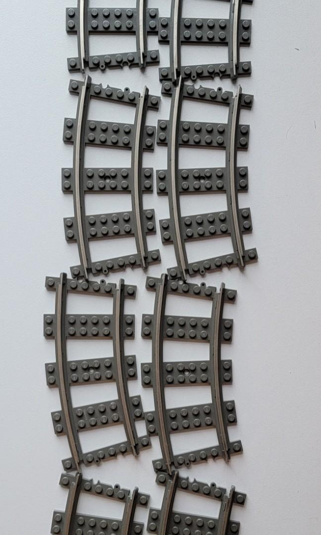 Lego System 4520 9V 路軌共8條, 興趣及遊戲, 玩具 & 遊戲類 - Carousell