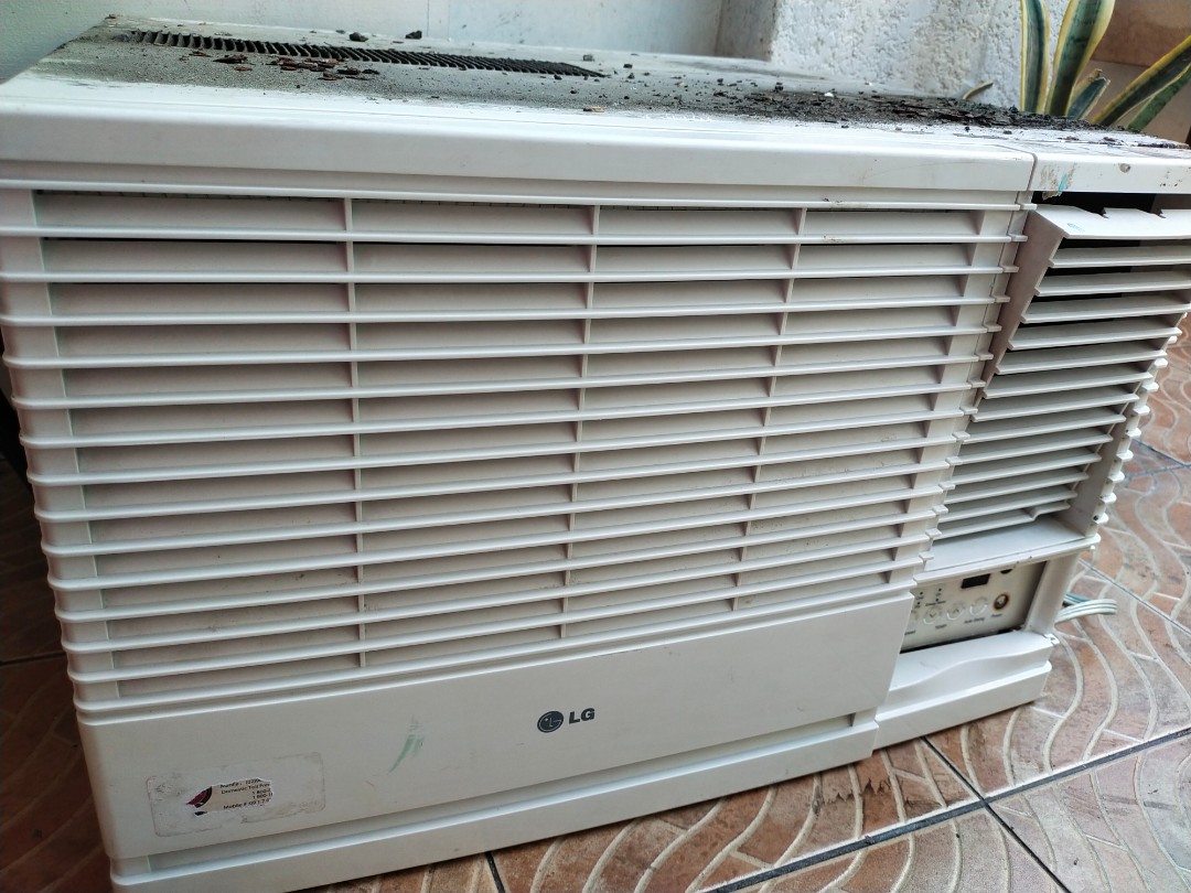 LG 1.5 HP AIRCON, TV & Home Appliances, Air Conditioning and Heating on ...