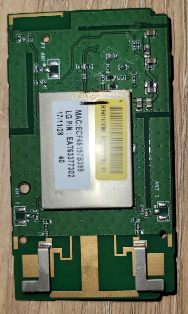 LG Rf/ WiFi module, 家庭電器, 電視 & 其他娛樂, 電視組件及配件 - Carousell