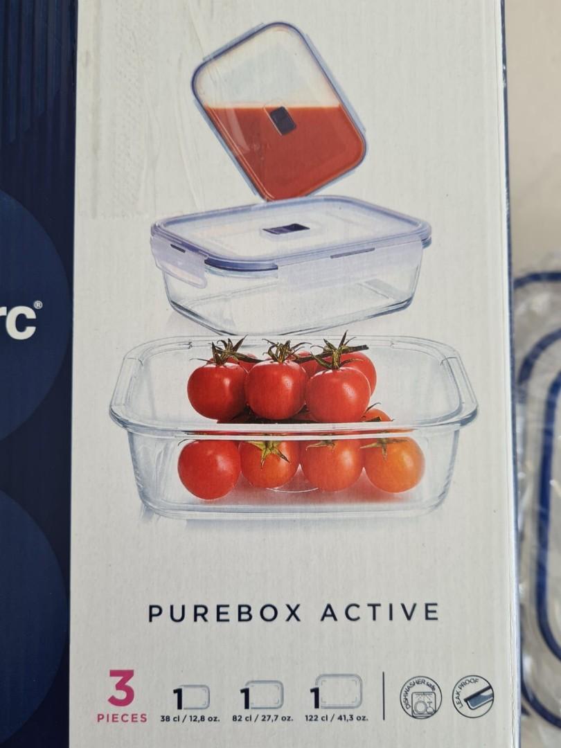 Luminarc glass container, Furniture & Home Living, Kitchenware ...