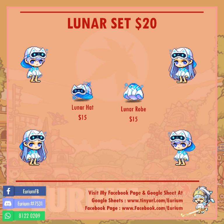 MapleSEA Aquila Cash Item 2 Piece Set, Video Gaming, Gaming Accessories ...