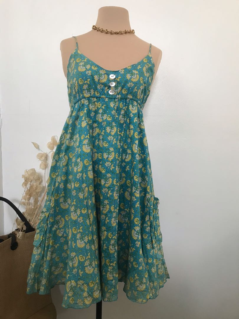 MAX RAVE blue summer dress, Women's Fashion, Dresses & Sets, Dresses on ...