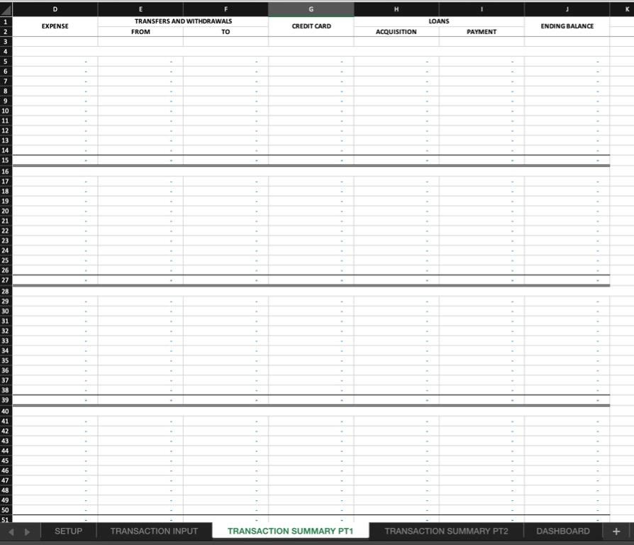 Money Tracker Excel Sheet Template Computers Tech Office Business