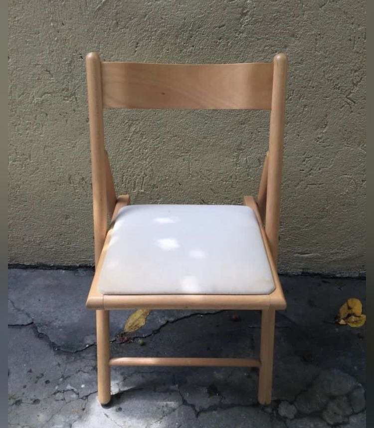 Muji folding chair, Furniture & Home Living, Furniture, Chairs on Carousell