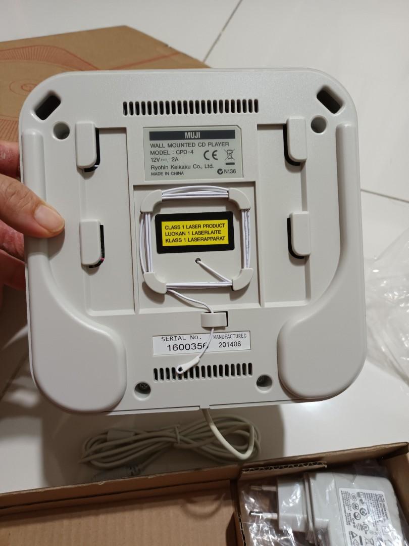 Muji Wall Mounted CD Player + Free Stand, Audio, Portable Music Players ...