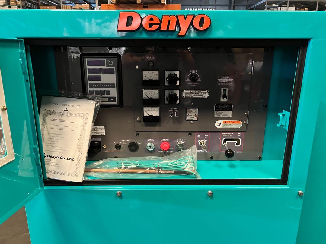New Denyo 75kva SoundProof Diesel Generator, Commercial & Industrial ...
