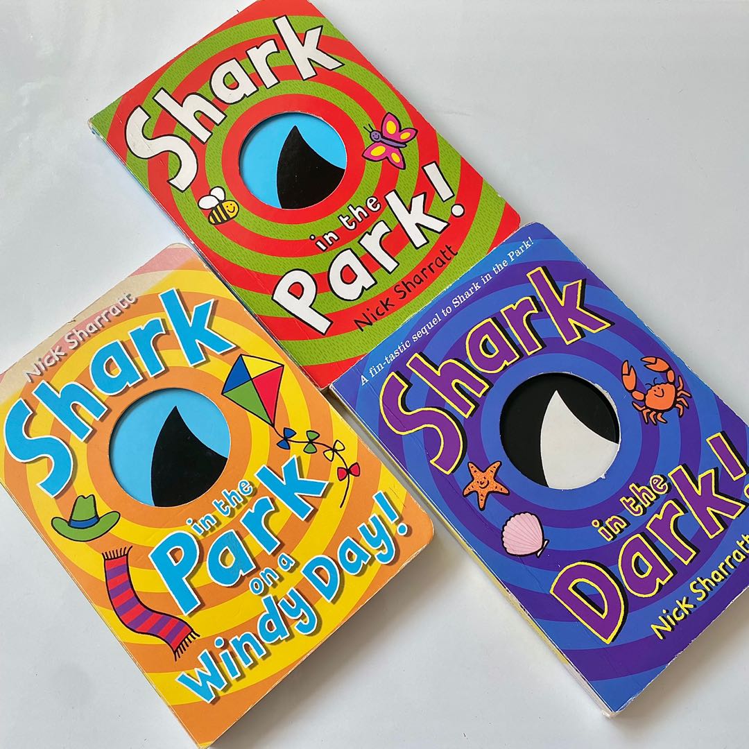 Nick Sharratt Sharks in the park, Hobbies & Toys, Books & Magazines ...