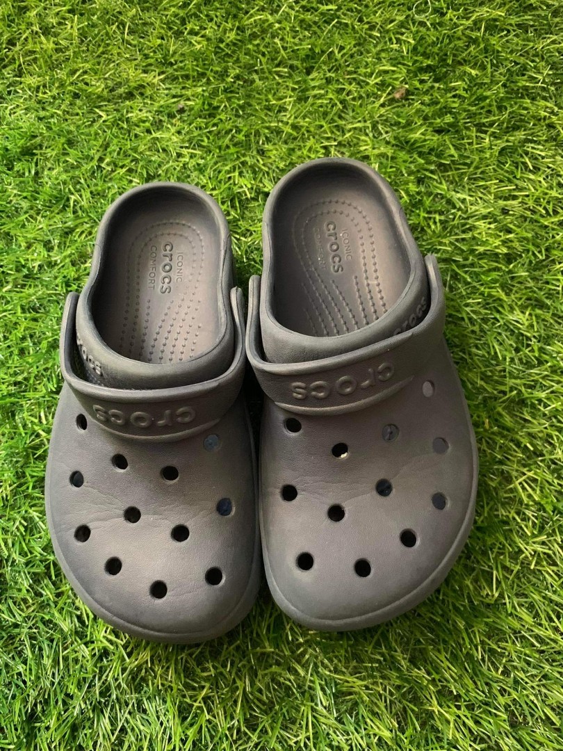 Original iconic crocs, Babies & Kids, Babies & Kids Fashion on Carousell