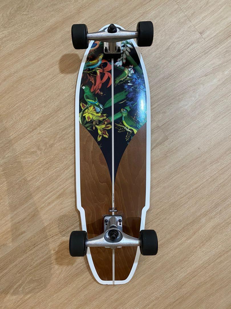 Oxelo Longboard Surfskate Carve 540, Sports Equipment, Sports & Games ...