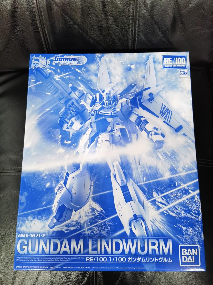 PBandai RE 100 Gundam Lindwurm Bandai, Hobbies & Toys, Toys & Games on ...