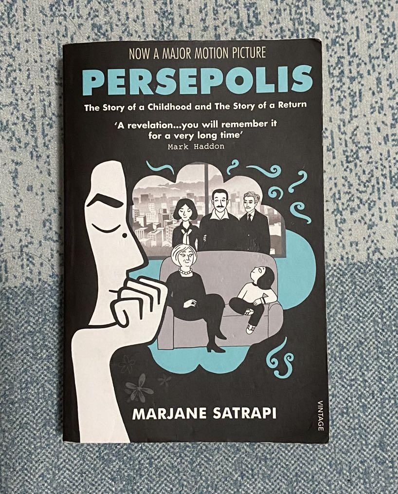 Persepolis Graphic Novel by Marjane Satrapi, Hobbies & Toys, Books ...