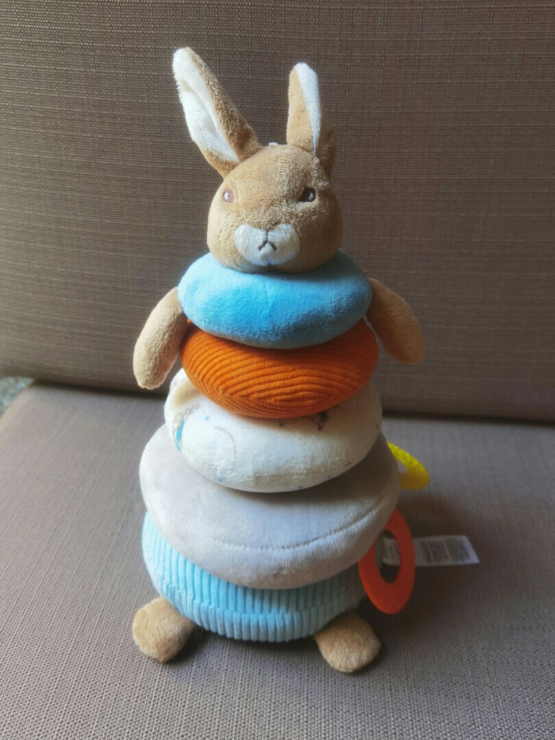 Peter Rabbit Stacker, Babies & Kids, Infant Playtime on Carousell