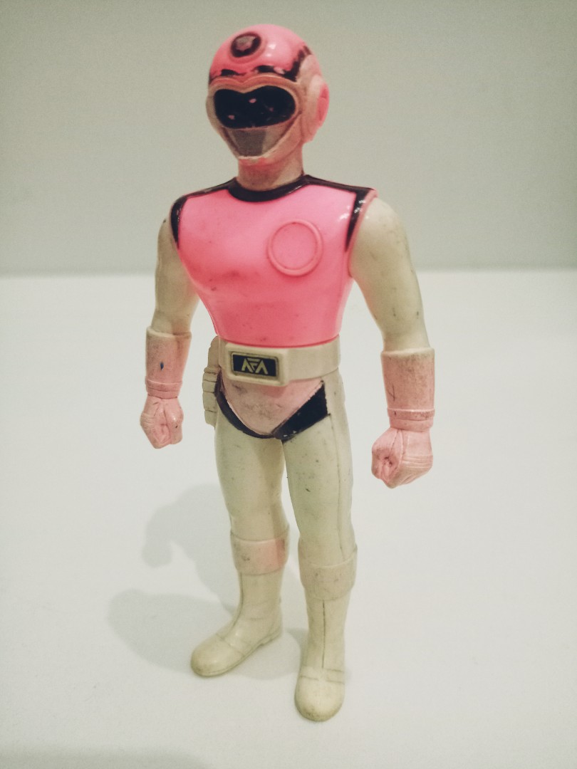Power Ranger Sentai Pink Flashman Sofubi on Carousell