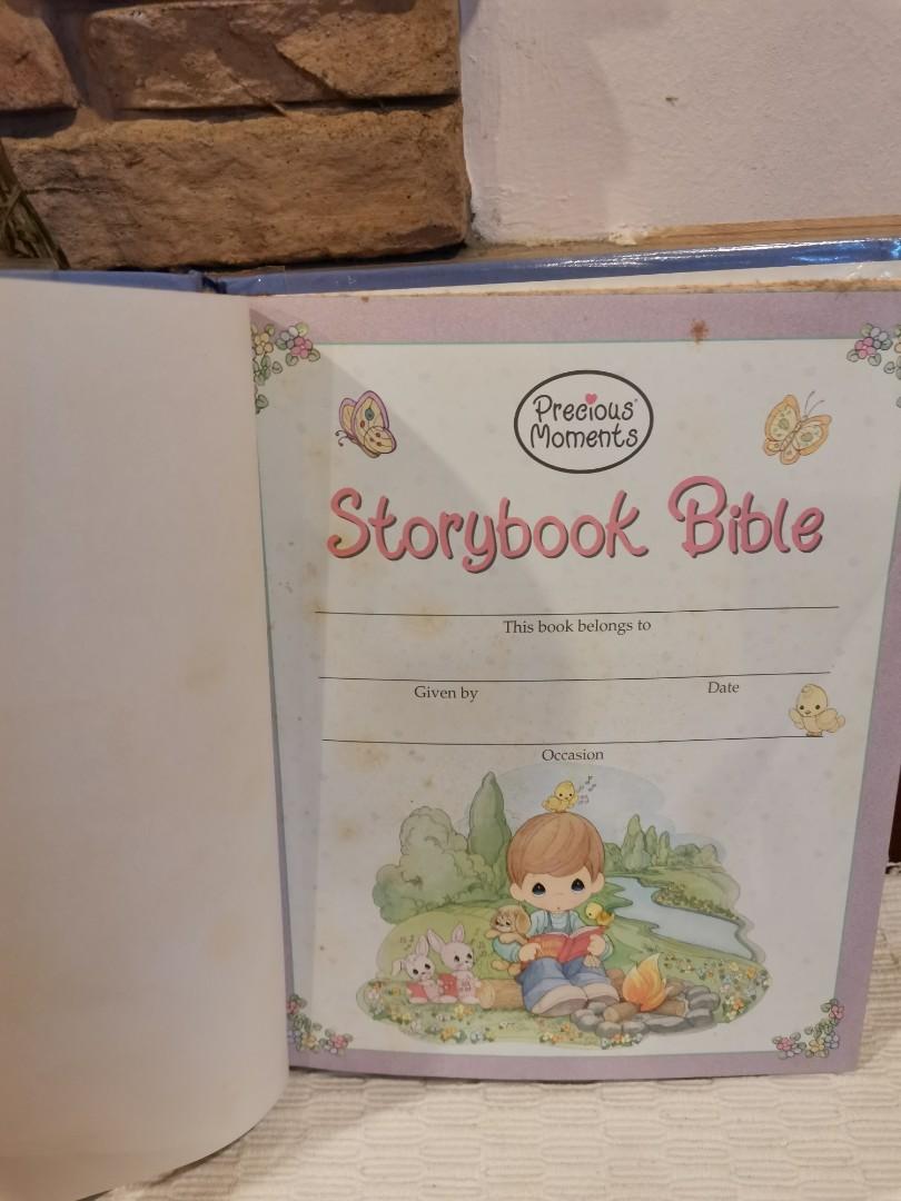 Precious moments - Story book bible, Hobbies & Toys, Books & Magazines ...
