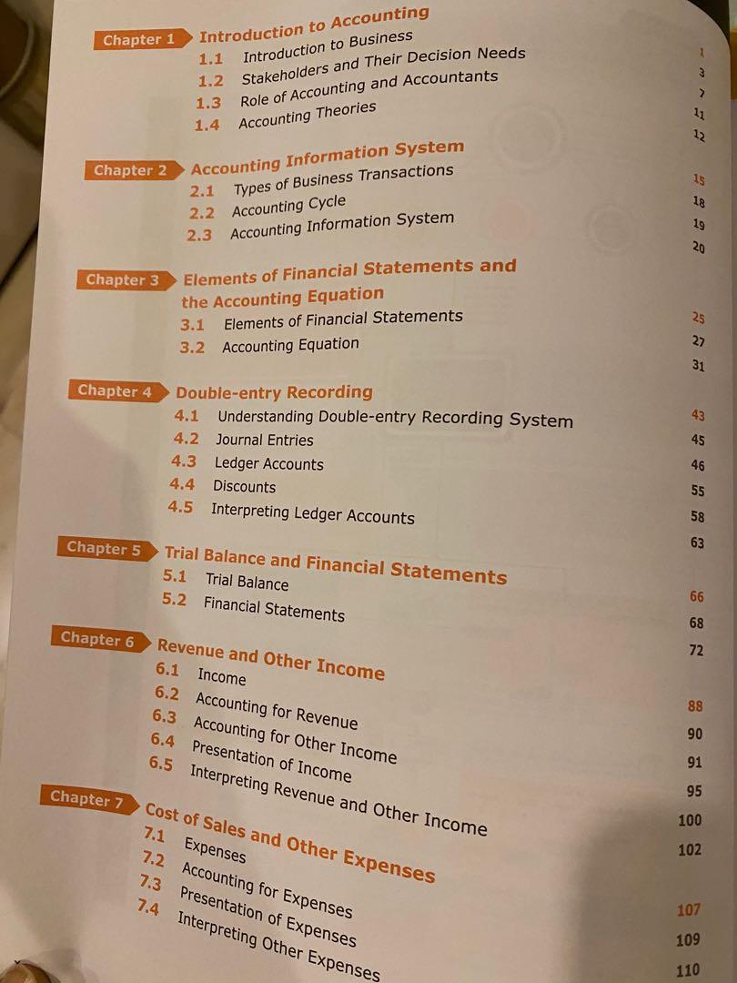 Principles of Accounts Textbook POA MARSHALL CAVENDISH, Hobbies & Toys ...