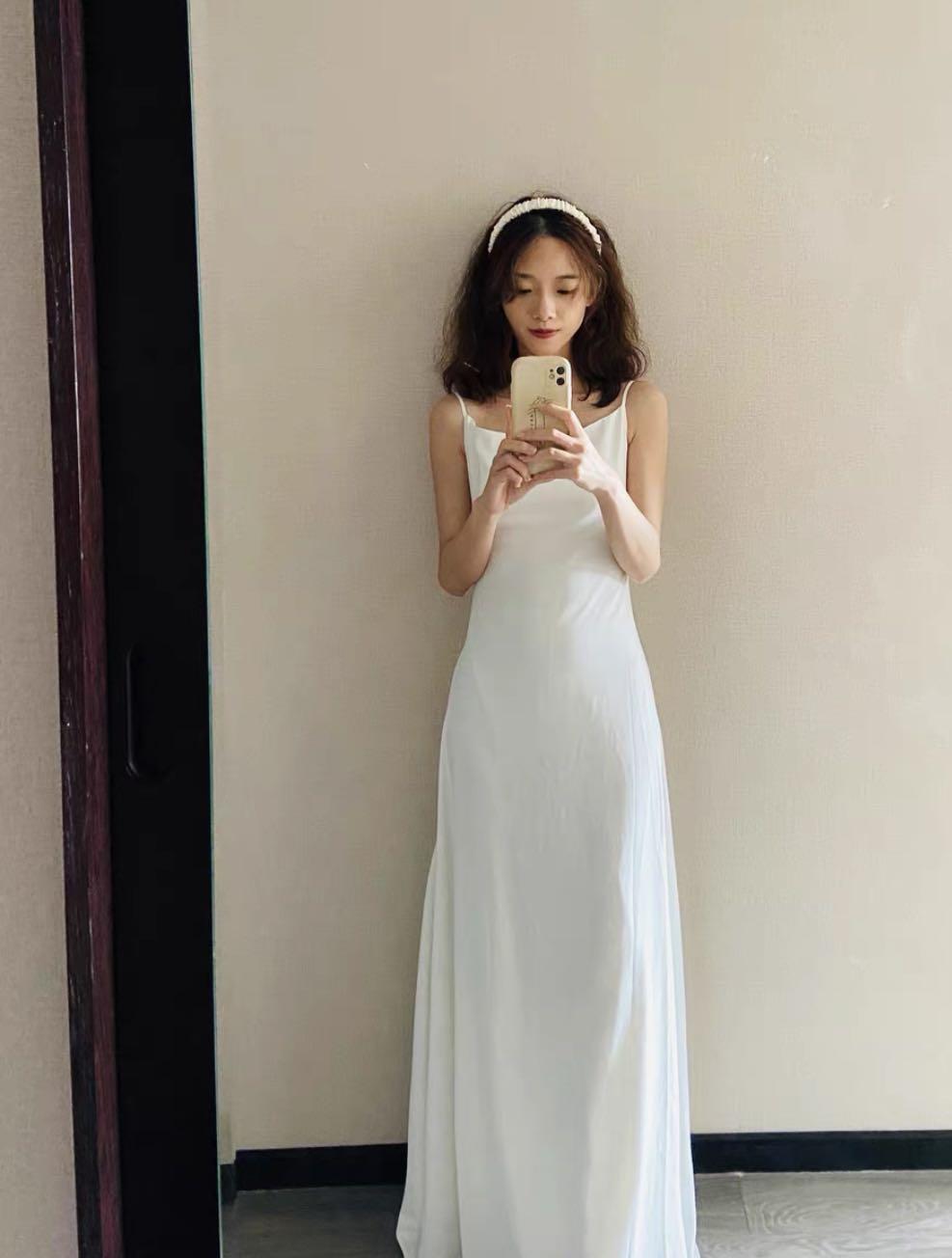 PWS White Dress / wedding gown, Women's Fashion, Dresses & Sets ...