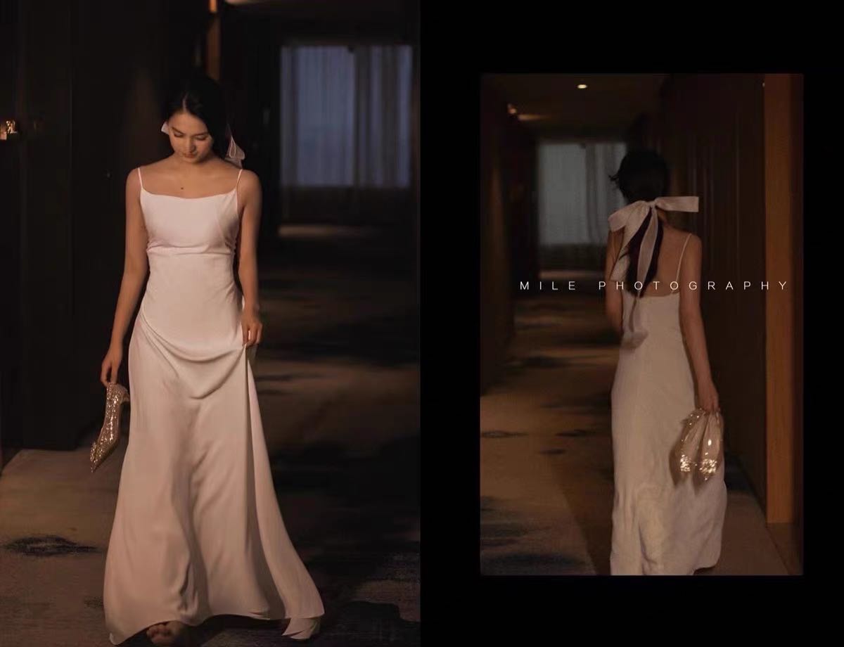 PWS White Dress / wedding gown, Women's Fashion, Dresses & Sets ...