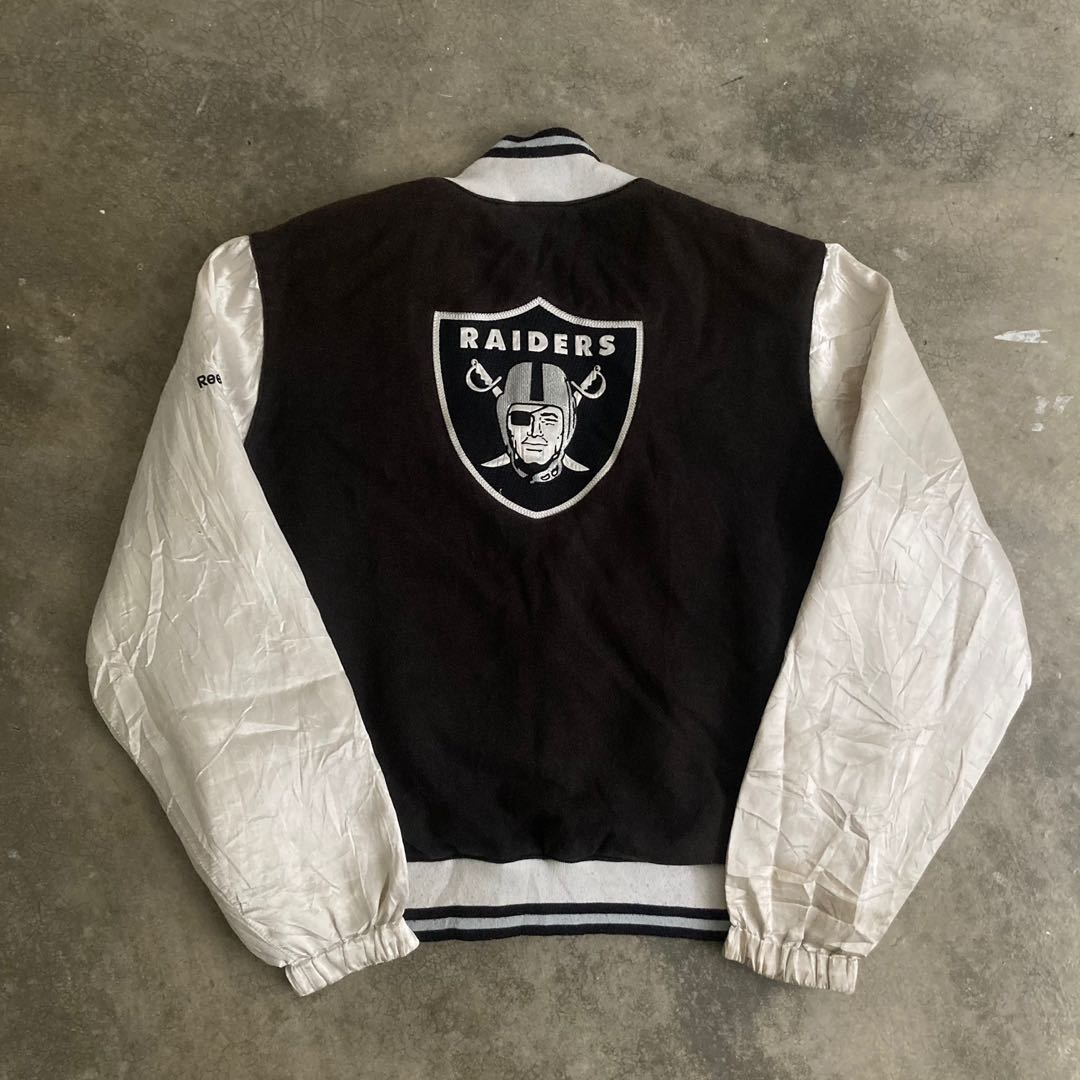 Raiders varsity jacket, Men's Fashion, Tops & Sets on Carousell
