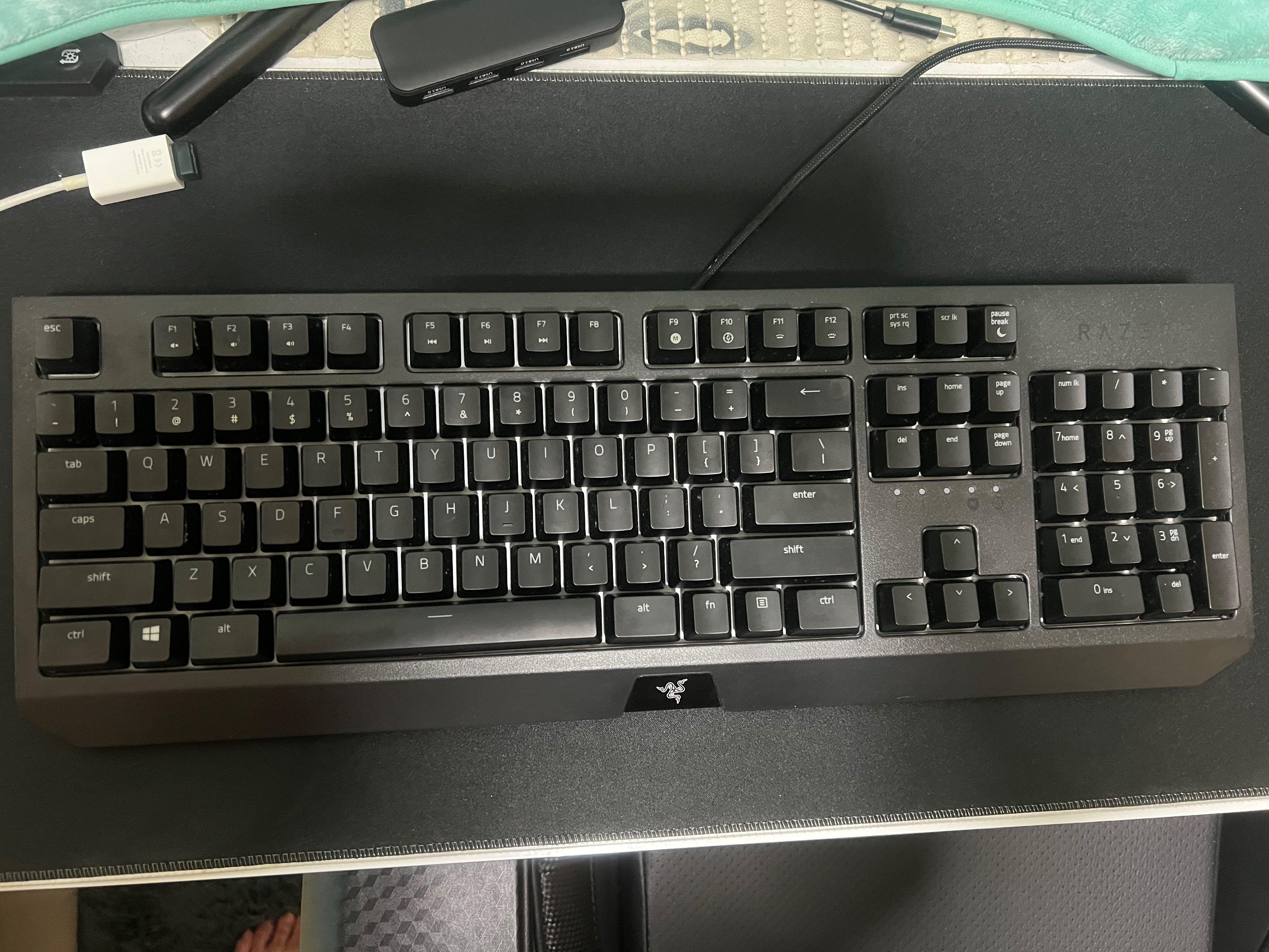 Razer Black Widow Full Mechanical Gaming Keyboard, Computers & Tech ...