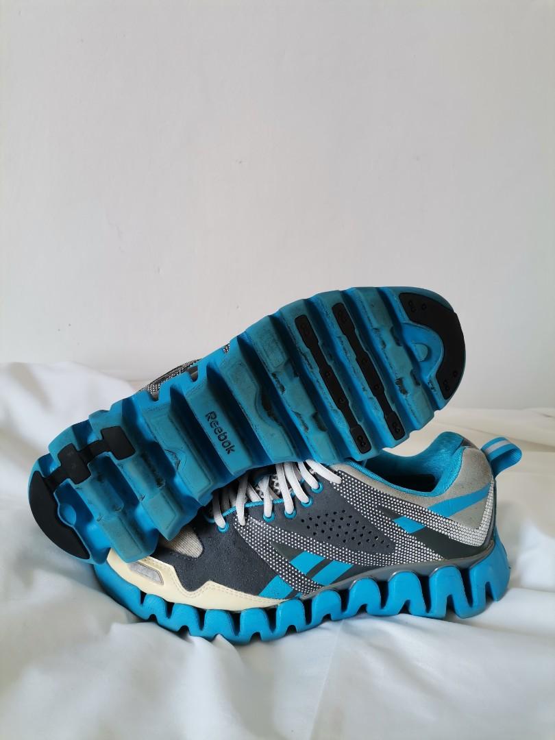 Reebok Zigtech Blue, Men's Fashion, Footwear, Sneakers on Carousell