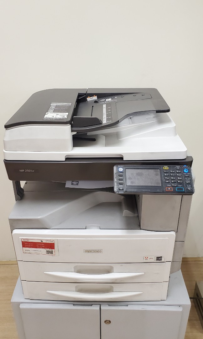Ricoh MP 2501 Multifunction monochrome copier, Computers & Tech ...