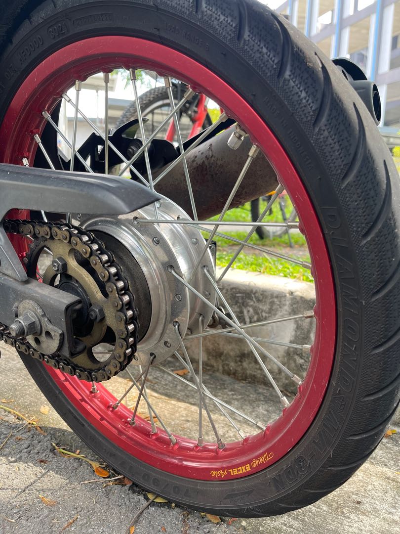Excel rim asia, Motorcycles, Motorcycle Accessories on Carousell