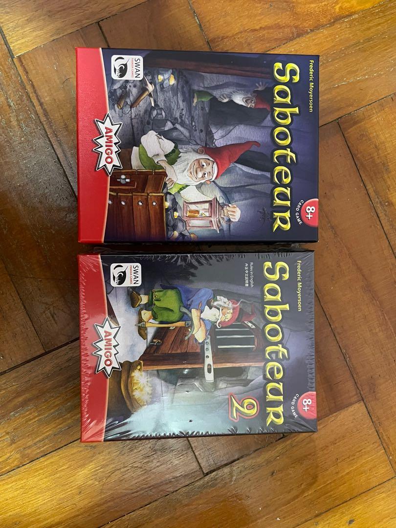 Saboteur Card Game & Expansion Pack, Hobbies & Toys, Toys & Games on ...