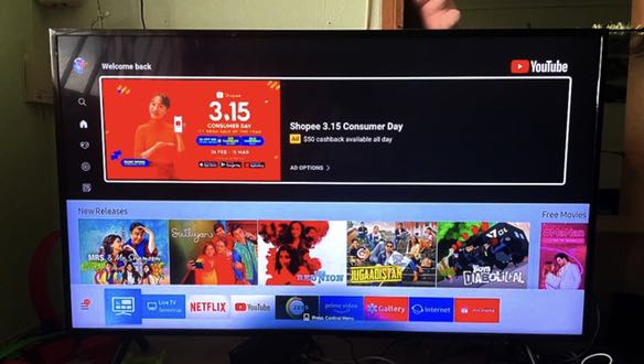 Samsung Smart 4K Tv 7th generation, TV & Home Appliances, TV ...