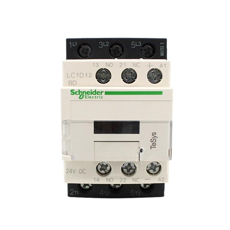 Schneider Magnetic Contactor LC1D12BDC, Commercial & Industrial ...