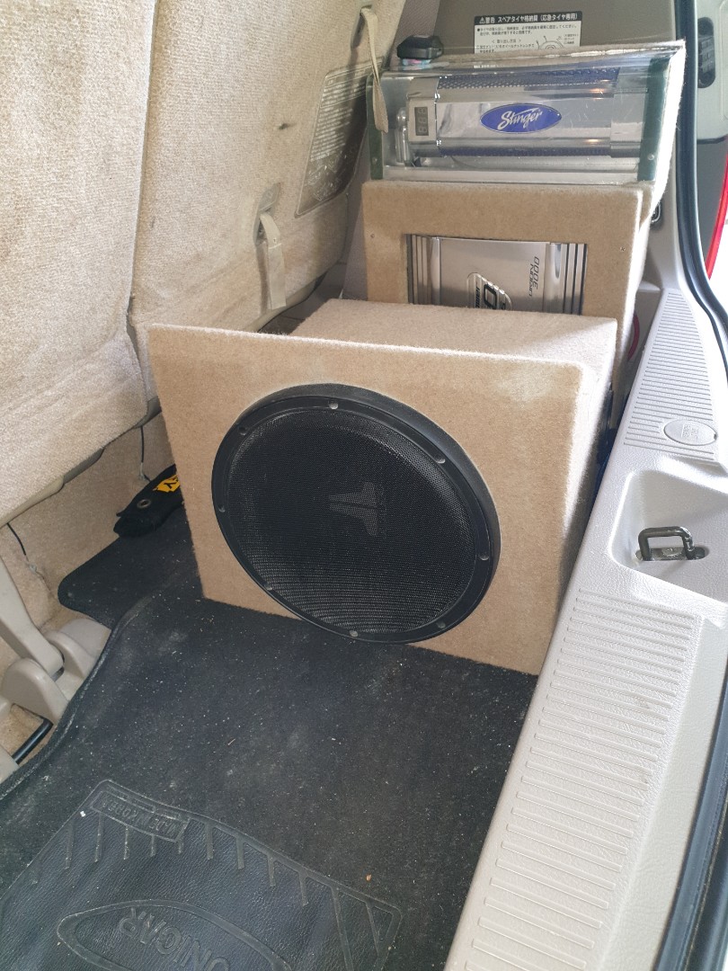 Selling ICE Car Audio Subwoofer speaker, amp, cap dekit, Car ...