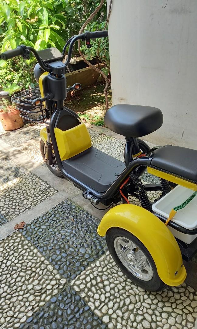SEPEDA LISTRIK RODA 3 UWINFLY ROMEO, Motor di Carousell