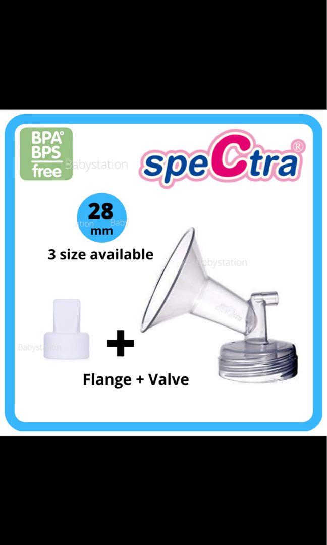 Spectra 28mm flange + duckbill valve, Babies & Kids, Nursing & Feeding ...