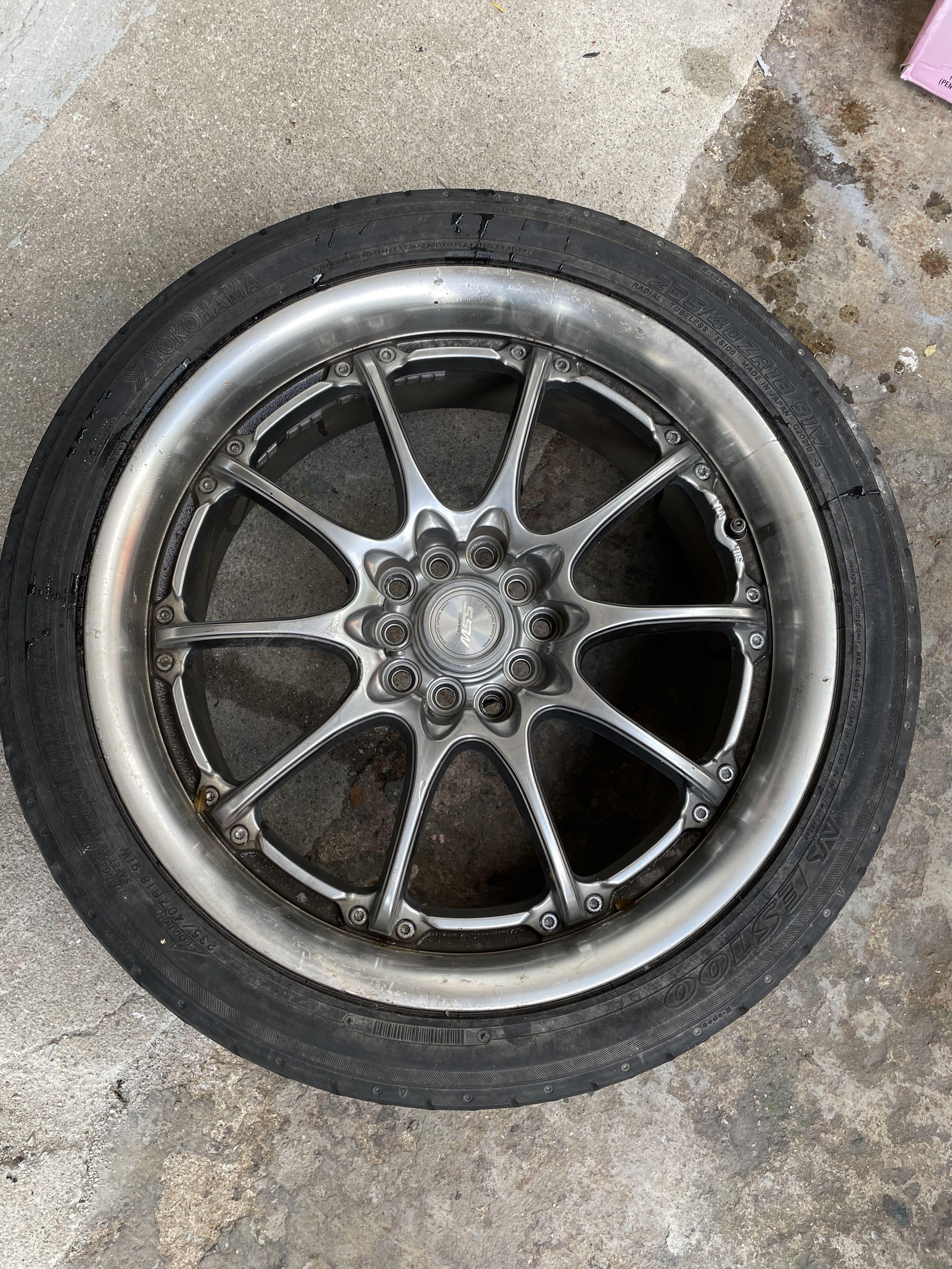 SSW 18 inch Rims 7.5j, Car Accessories, Tyres & Rims on Carousell