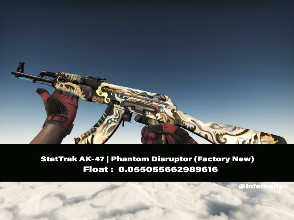 StatTrak AK-47 Phantom Disruptor FN CSGO SKINS KNIVES, Video Gaming ...