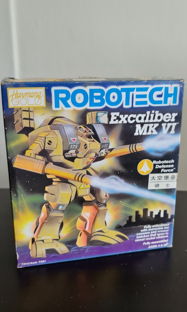 Super rare Harmony Gold Robotech Excaliber MKVI macross, Hobbies & Toys ...