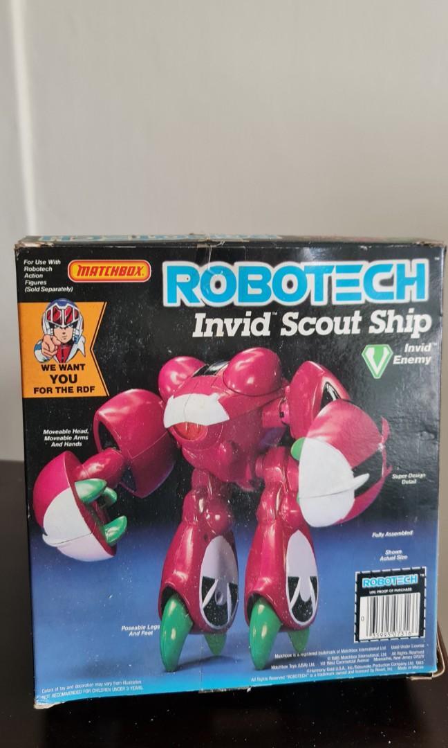 Super rare Matchbox Robotech invid scout ship, Hobbies & Toys ...