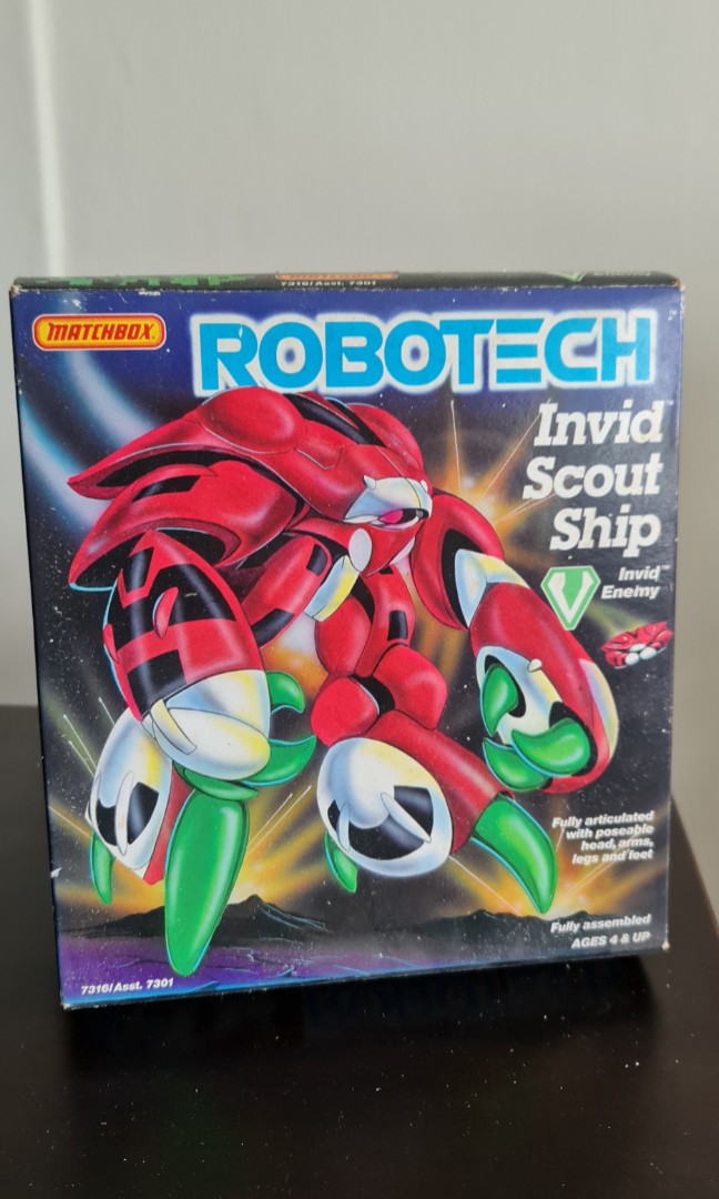 Super rare Matchbox Robotech invid scout ship, Hobbies & Toys ...