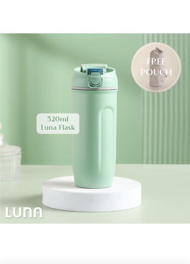 SWANZ LUNA THERMAL PORCELAIN FLASK Full Set (LATEST 2022 Model) BNIB ...