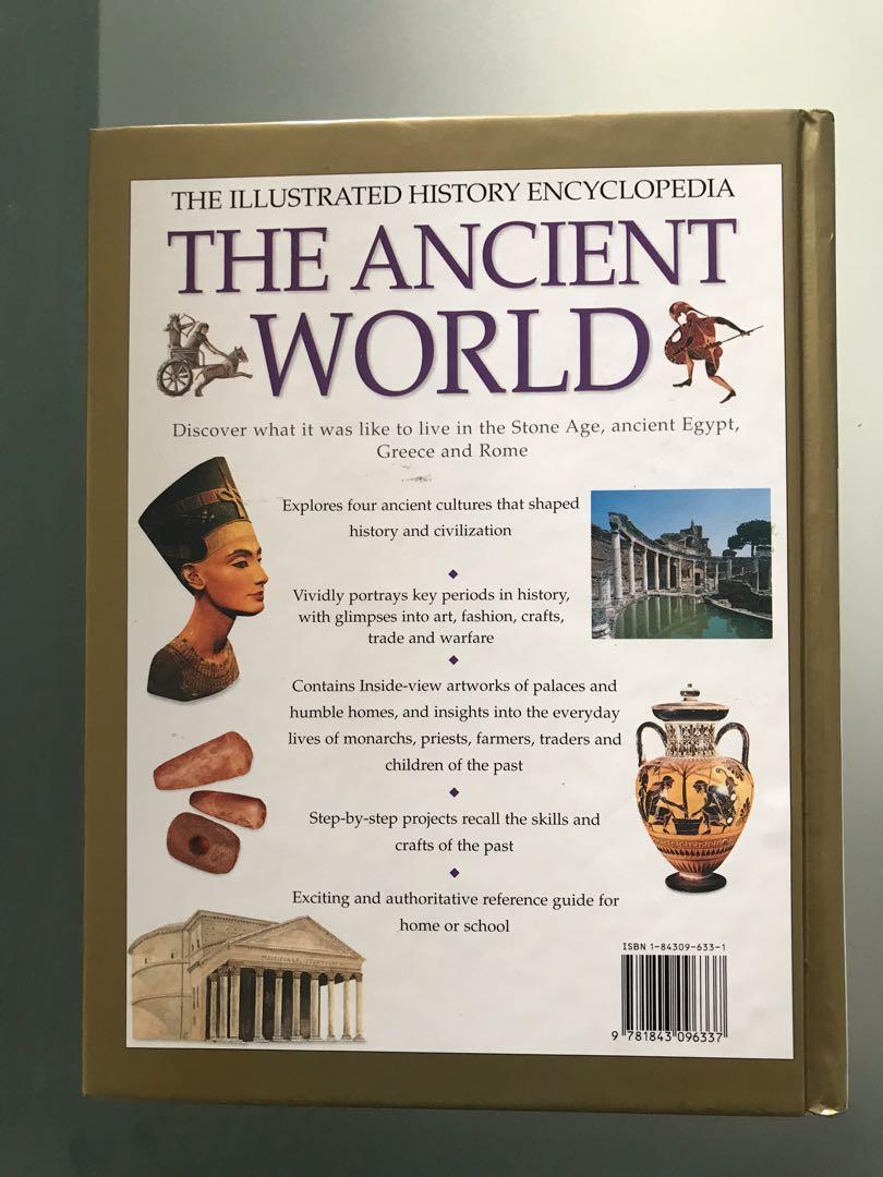 The Ancient World The Illustrated History Encyclopedia History book for ...