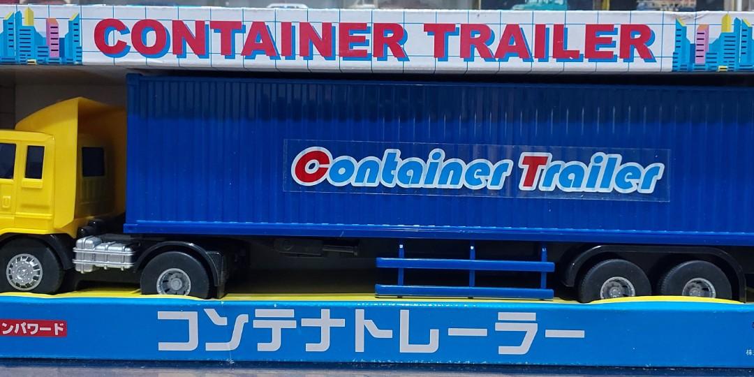 Toyco Truck Trucks / Container Trailer and Fire Truck / Friction ...