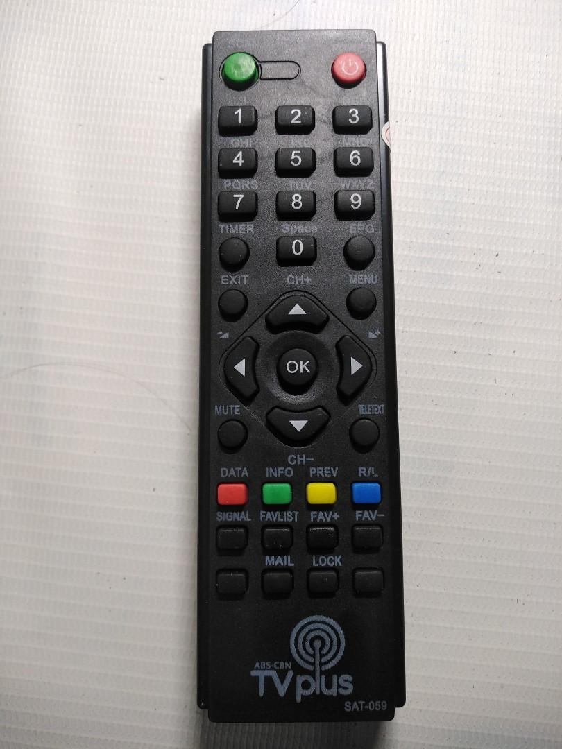 TV plus remote control, TV & Home Appliances, TV & Entertainment, TV ...