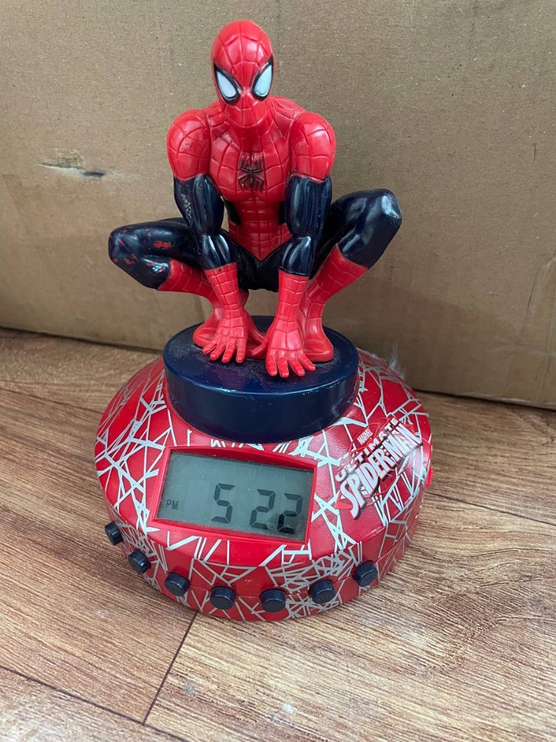 Ultimate Spiderman clock on Carousell