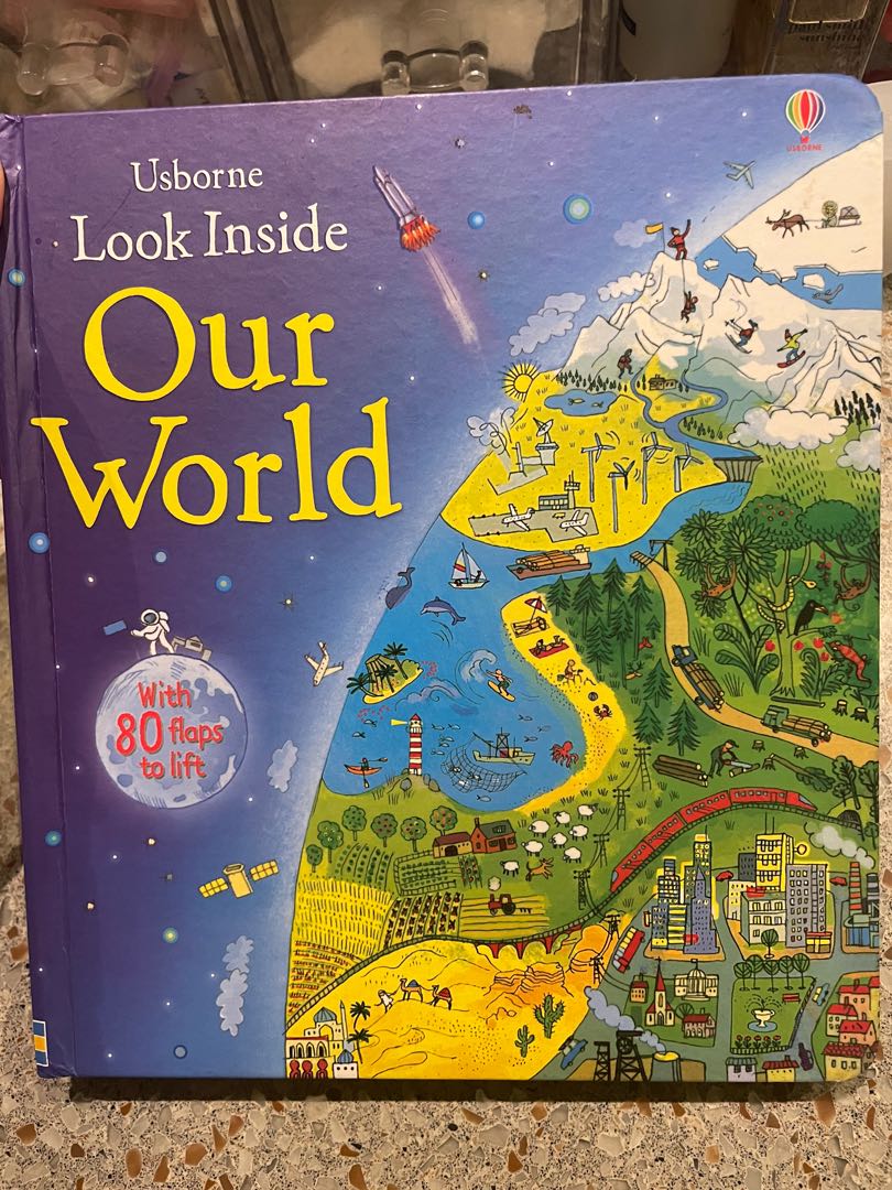 Usborne look inside our world, Hobbies & Toys, Books & Magazines ...