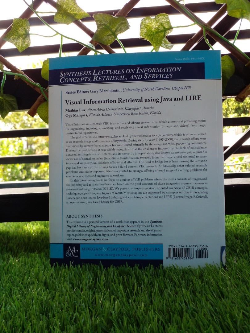 Visual Information Retrieval Using Java And Lire Hobbies And Toys Books