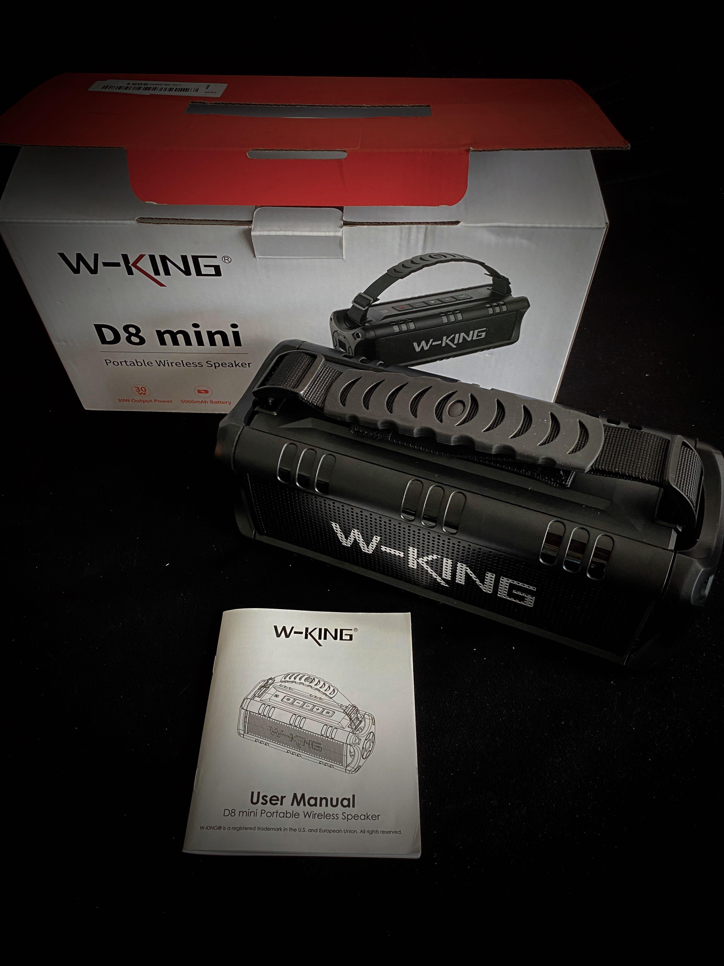 W-KING D8 Mini Portable Wireless Speaker, Audio, Soundbars, Speakers & Amplifiers on Carousell