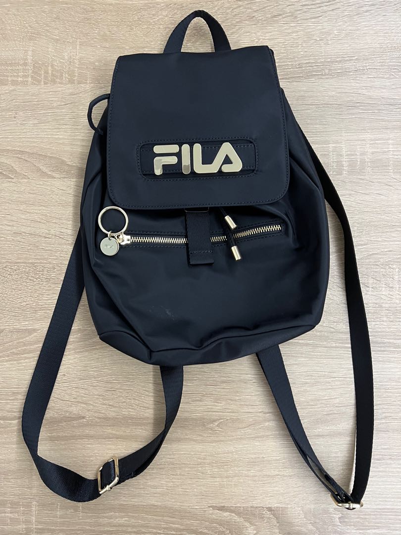 Women FILA Logo Backpack, Women's Fashion, Bags & Wallets, Backpacks on ...