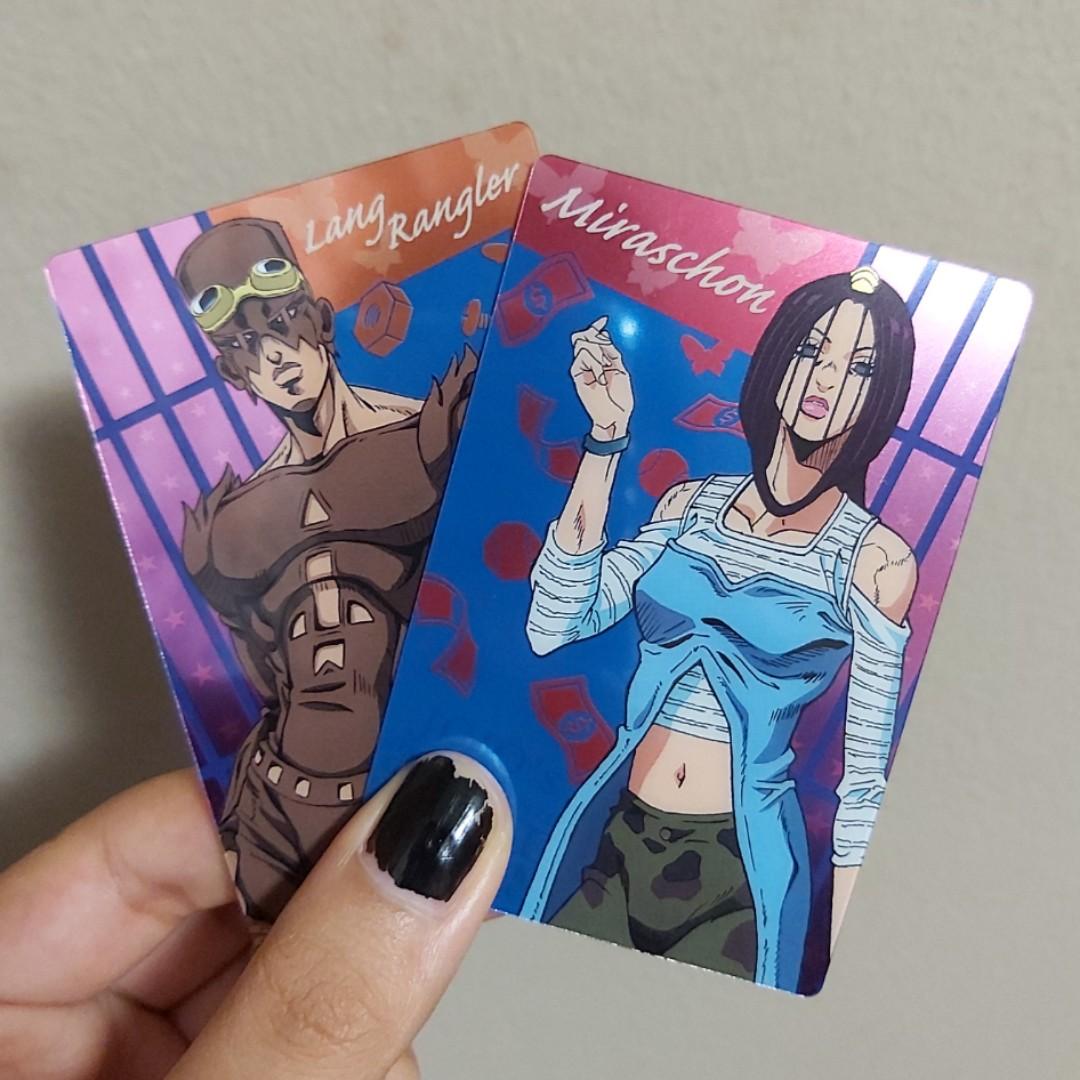 WTS jjba jojo wafer card jojo's bizarre adventure stone Ocean Golden ...