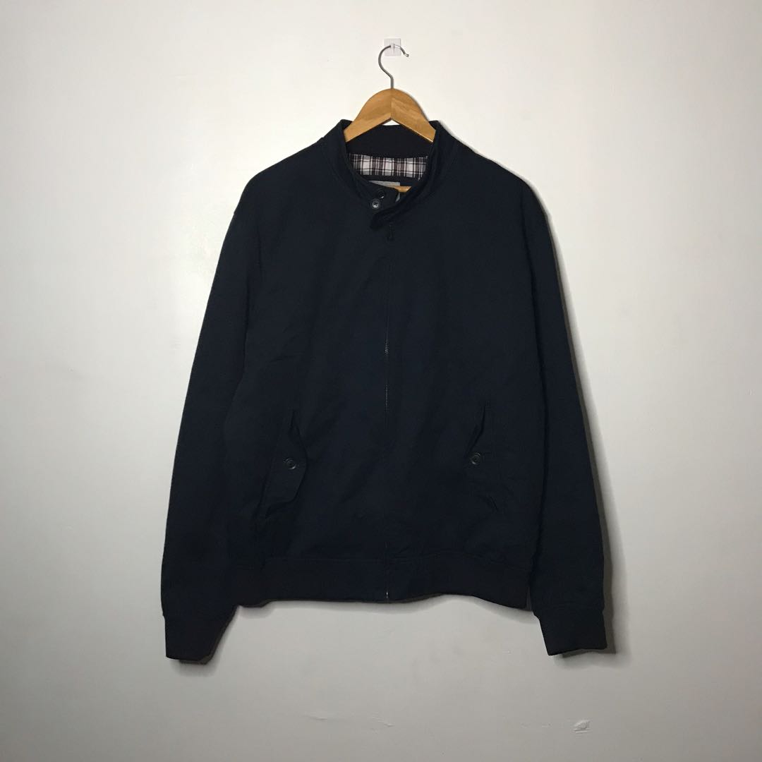 Zara Man - Dark Blue - Harrington Jacket, Men's Fashion, Activewear on ...