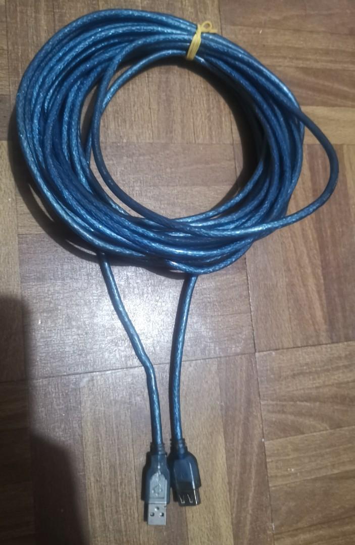 10 meters USB extension cable 2.0, Computers & Tech, Parts ...